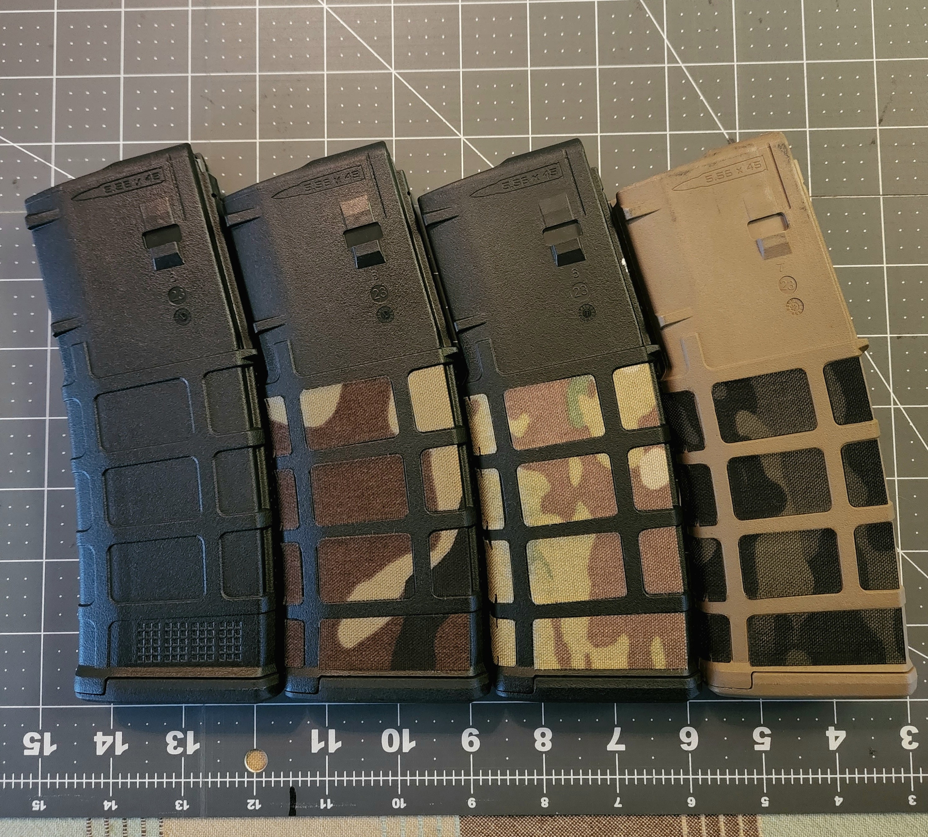 M81 Woodland Camo Cordura Wrap: 500D Adhesive Fabric (12" X 12") - Etsy
