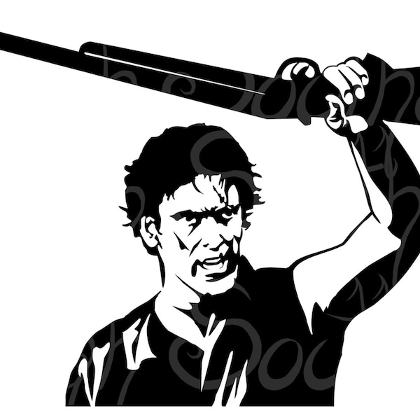 Ash Evil Dead Art - Etsy