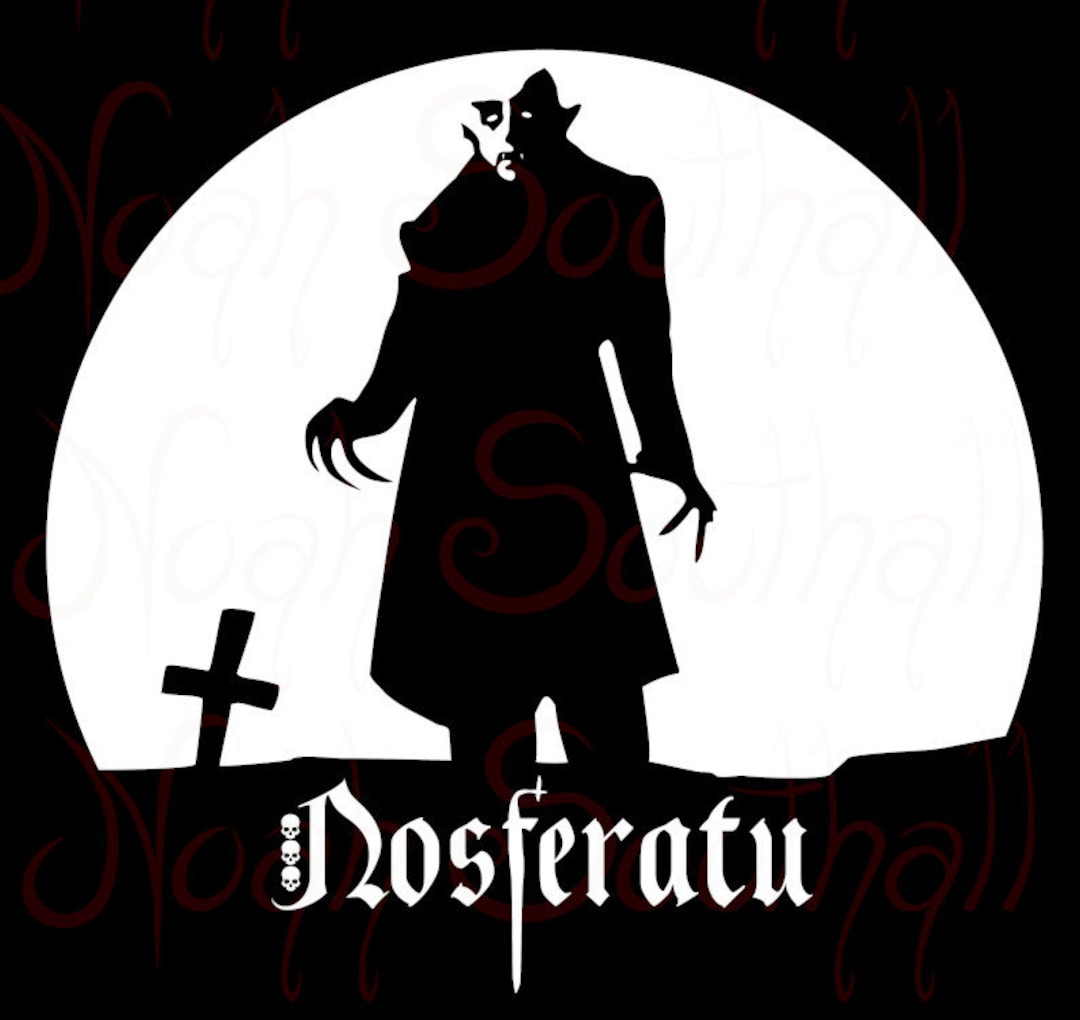 Nosferatu Vector Image of Max Schreck as Count Orlok. .SVG Vector Image ...