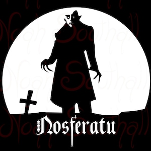 Nosferatu Vector Image of Max Schreck as Count Orlok. .SVG Vector Image ...