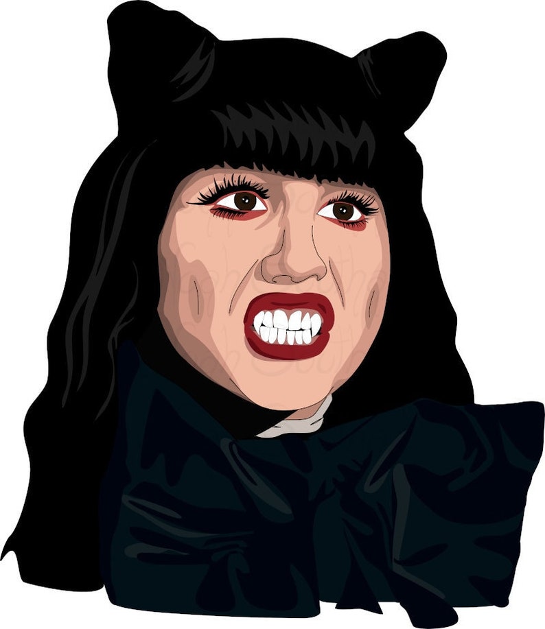 Nadja Vector Art .SVG - What We Do in the Shadows Nadja Digital ...