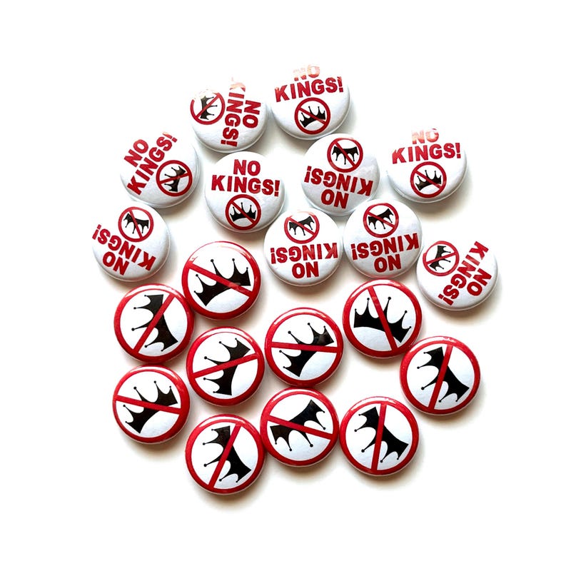 No Kings Pins Bulk - Etsy