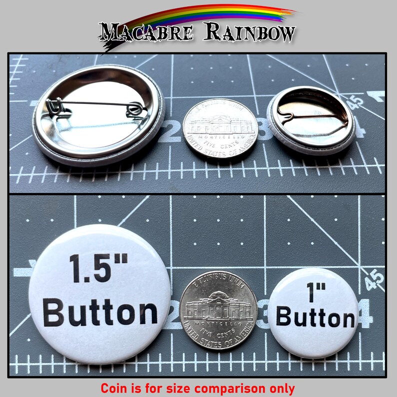 X8 NO-ICE Buttons! (4) 1.5" Pin-back & (4) 1" Pin-back Buttons - Etsy
