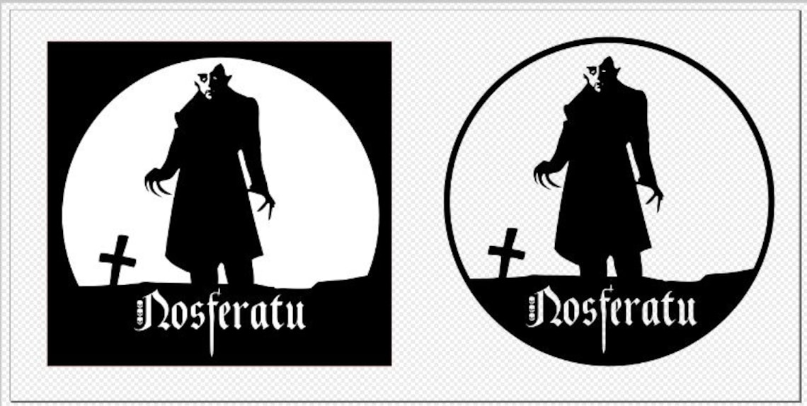 Nosferatu Vector Image of Max Schreck as Count Orlok. .SVG Vector Image ...