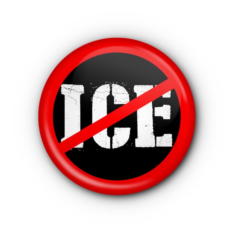 No ICE 1.5" Buttons! Anti-ice Pro-immigrant Pin-back Buttons - Etsy