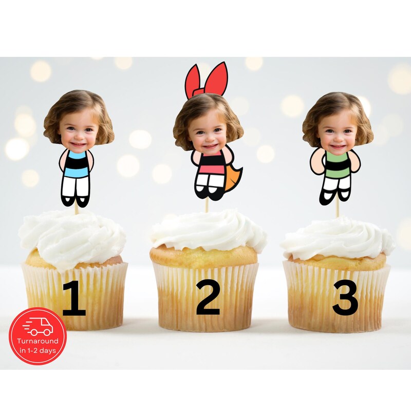 Powerpuff Girls Cake Topper - Etsy