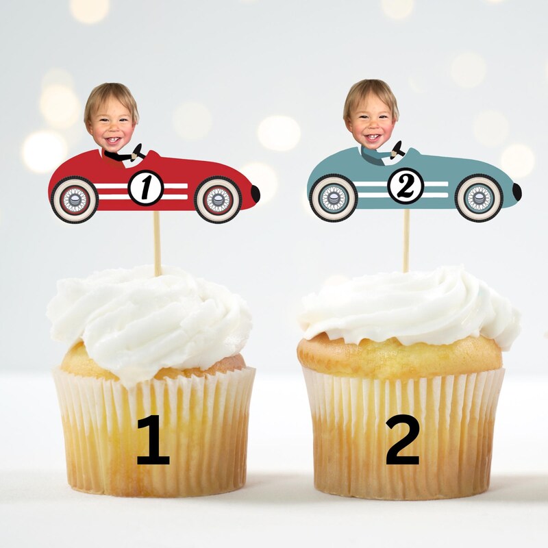 Race Car Topper - Etsy