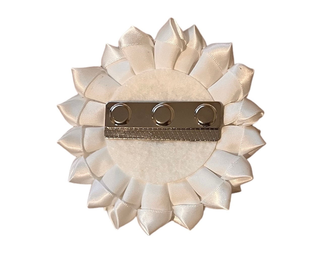 Protocol White Flower Brooch - Etsy