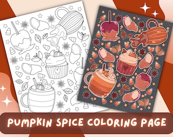 Spice Coloring Page - Etsy