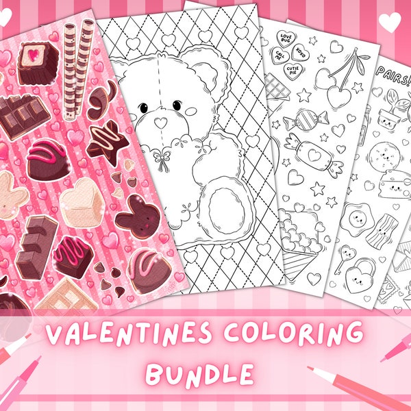 Kawaii Valentines - Etsy