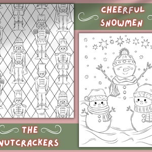 Holiday Coloring Pages | Xmas Coloring Page | Assorted Christmas ...