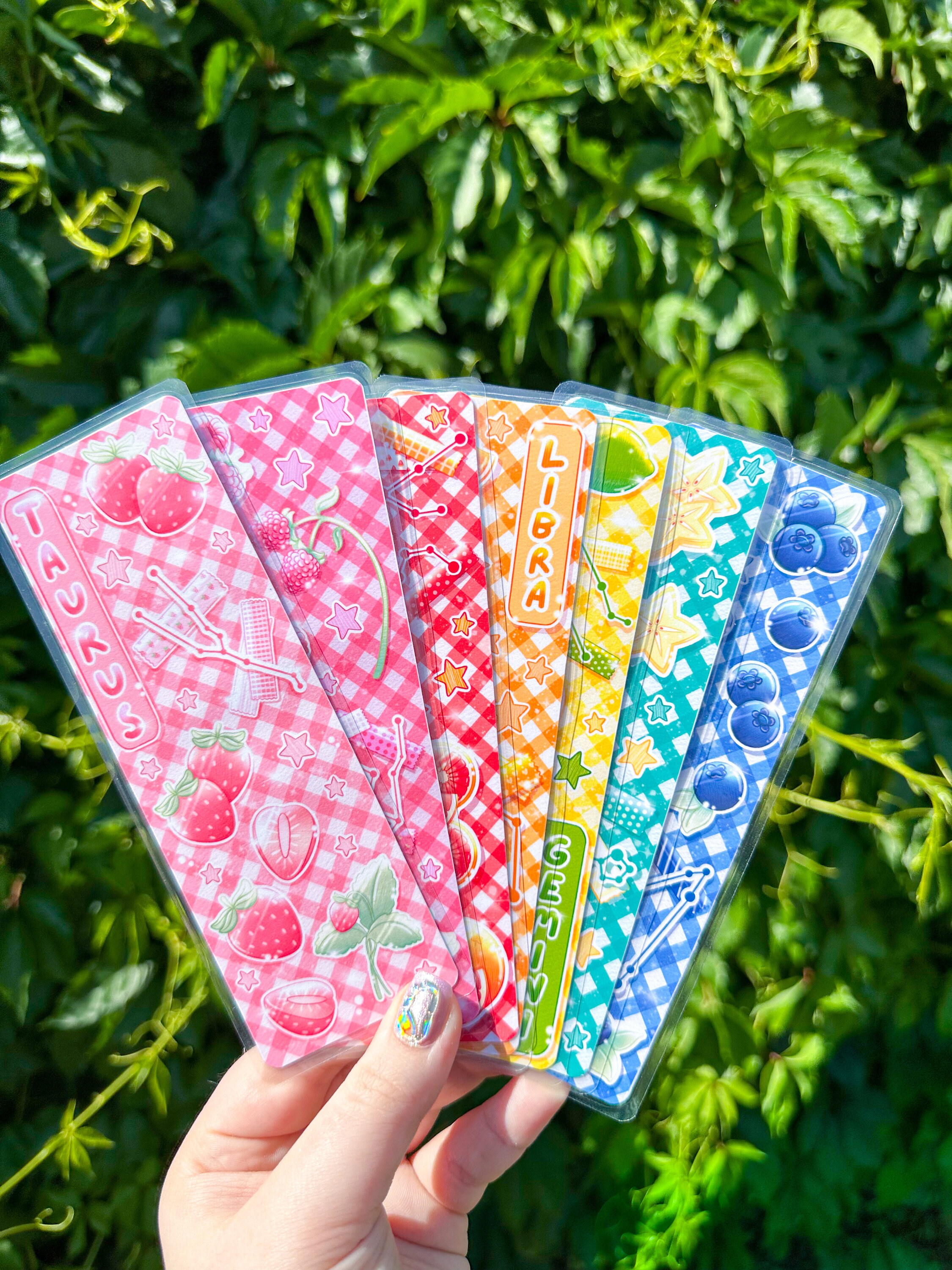 Dragon Fruit Scorpio Kawaii Aesthetic Bookmark | Cute Bookmark for ...