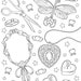 Antique Trinkets Coloring Page | Fantasy Coloring Page for Adults ...