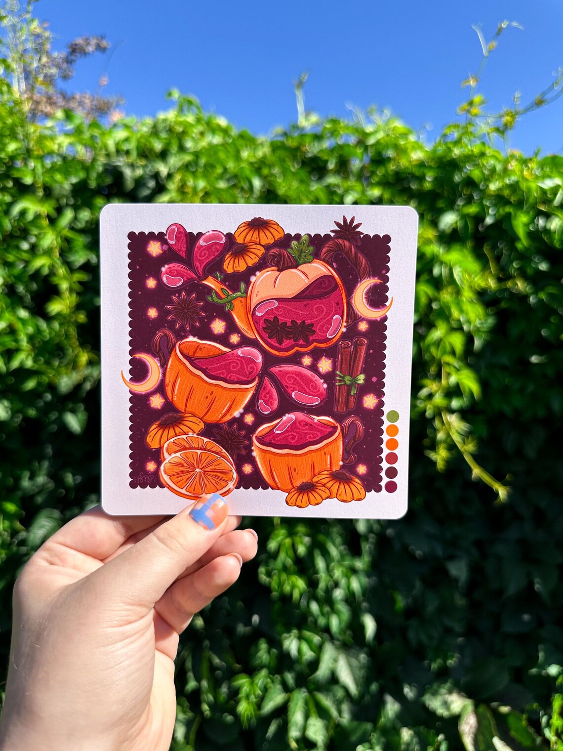 Pumpkin Cider Art Print | Cute Prints for Autumn | Cute Halloween Art ...