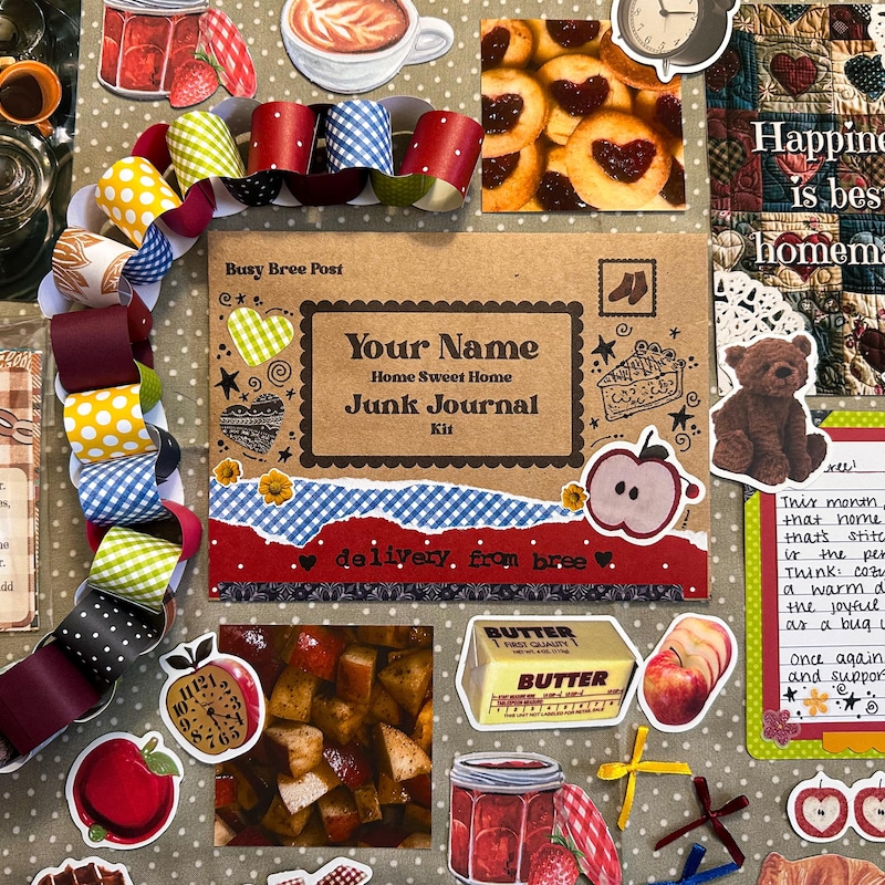 Scrap Book Snail Mail - Etsy