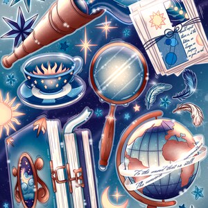 Wizard Aesthetic Coloring Bundle | Witch Coloring Pages for Adults ...