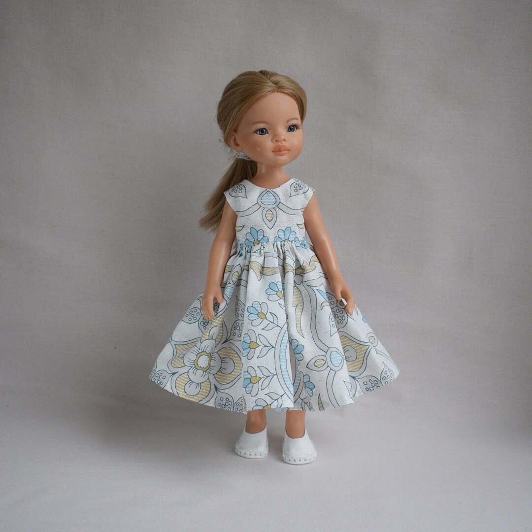 Doll Dress for Paola Reina Amigas, Dianna Effner Little Darling and Similar Dolls 13 Inch ...