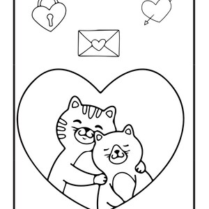 Valentines Day Coloring Pages for Kids-30 Valentines Day Coloring Pages ...