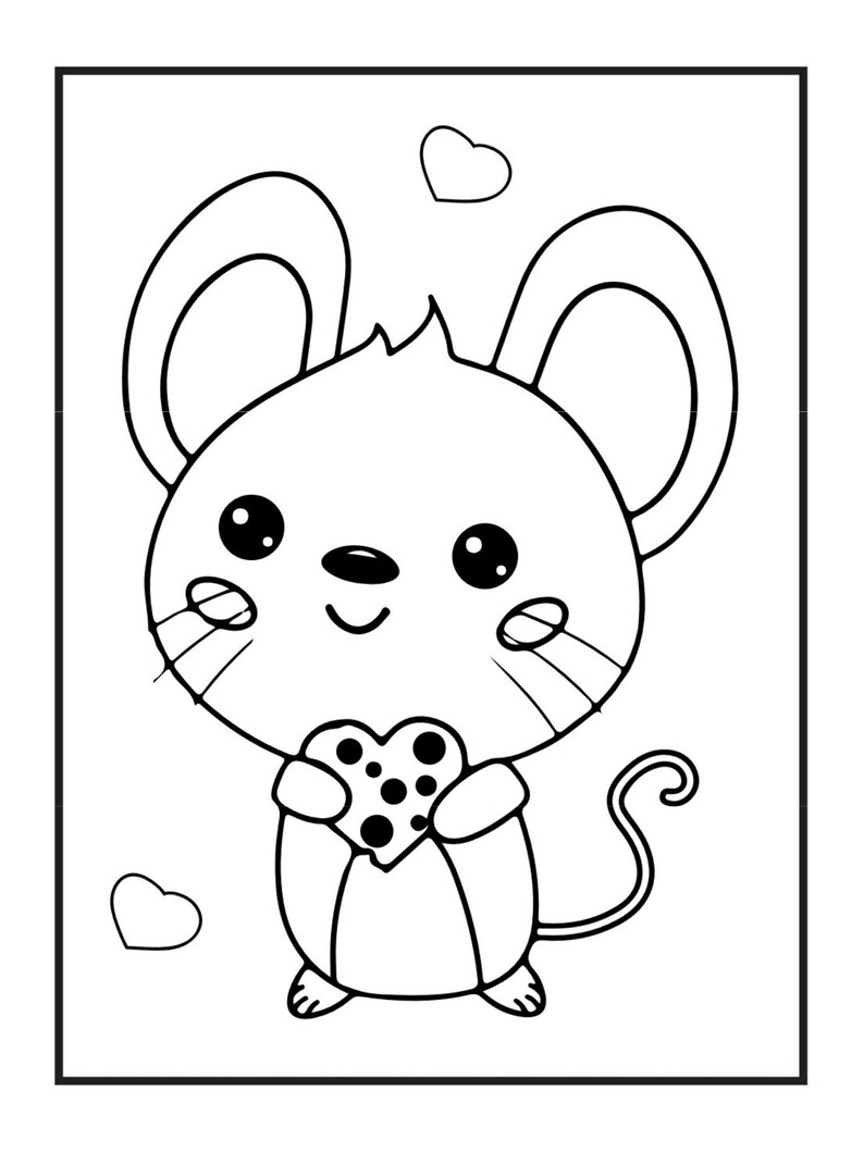 Valentines Day Coloring Pages for Kids-30 Pages of Coloring Fun ...