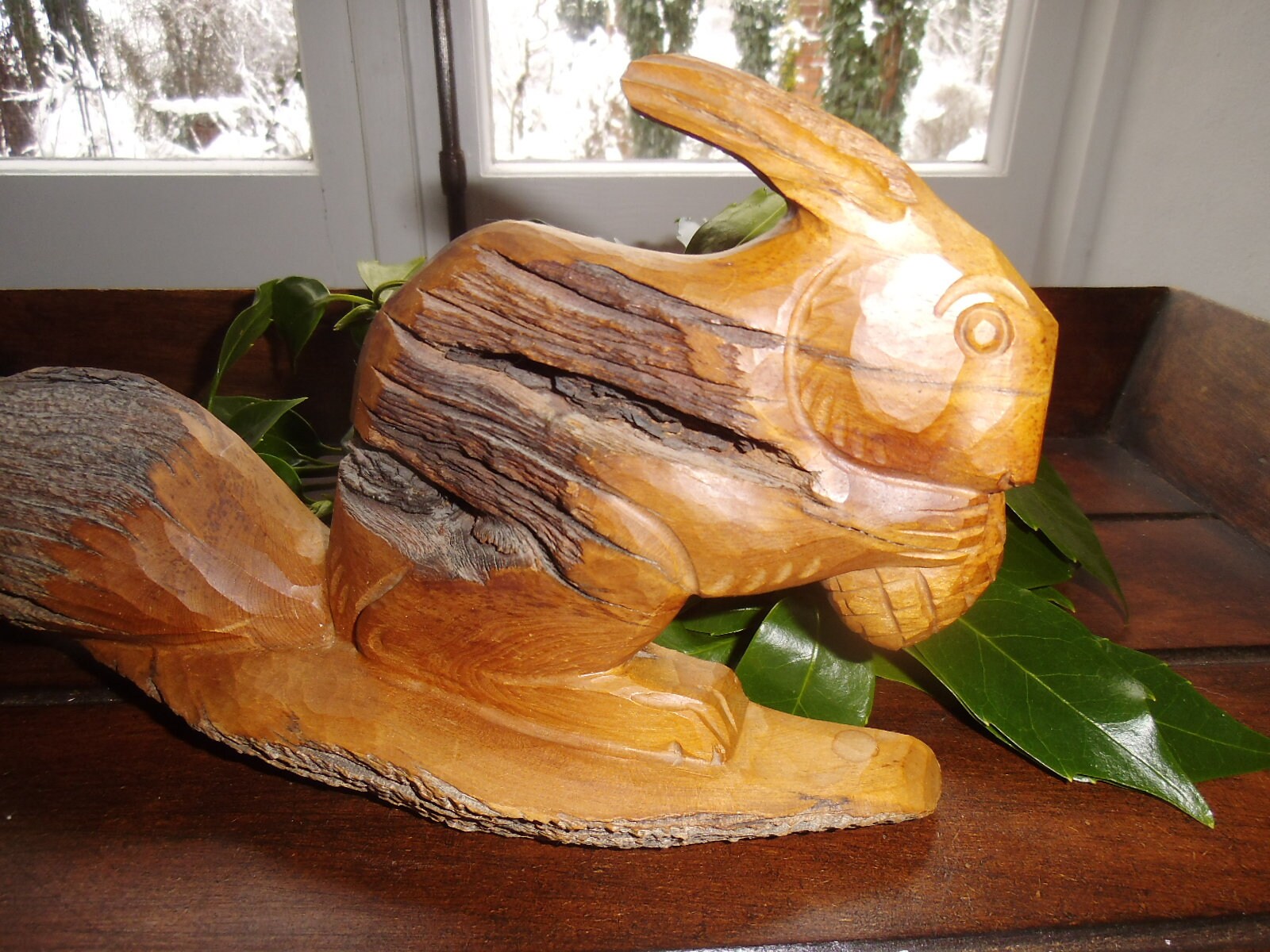 Carving Brienz Willi Huggler Switzerland Unique Squirrel Cat - Etsy