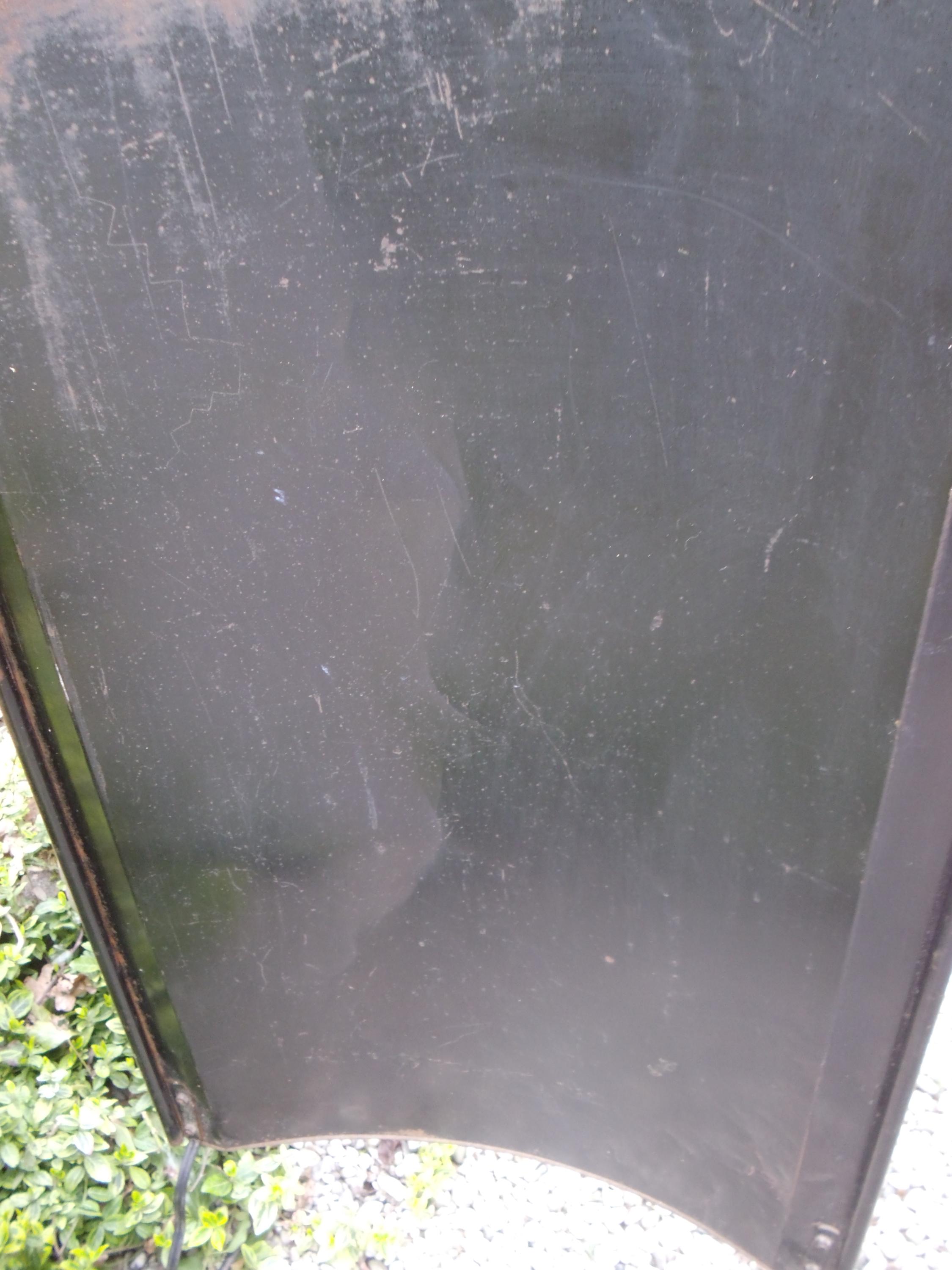 Antique Art Deco Calla Fireplace Screen Fireplace Shield Sheet Metal ...