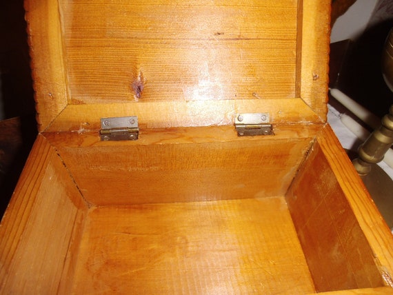 Wooden box Wooden box Box Box Notch carving - Gem