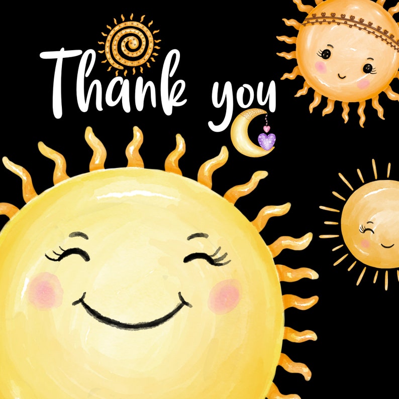 Watercolor Sun, Moon Clipart, Watercolor, Clipart, Png, Seasonal ...
