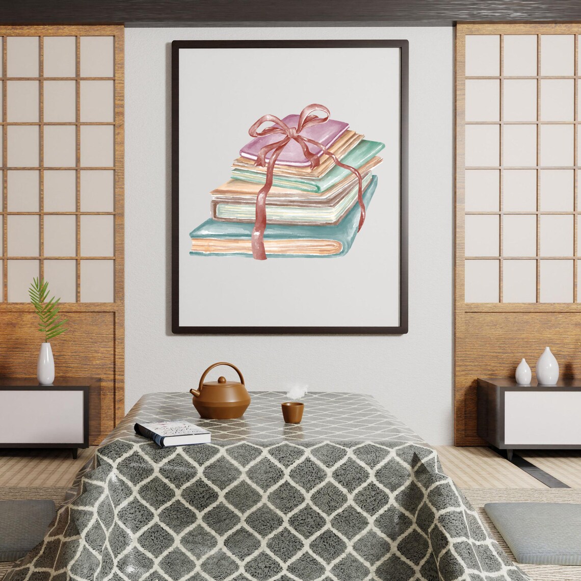 Book Watercolor Clipart, Back to School Clipart, Png, School Supplies ...