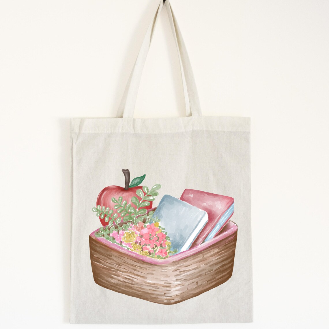 Book Watercolor Clipart, Back to School Clipart, Png, School Supplies ...