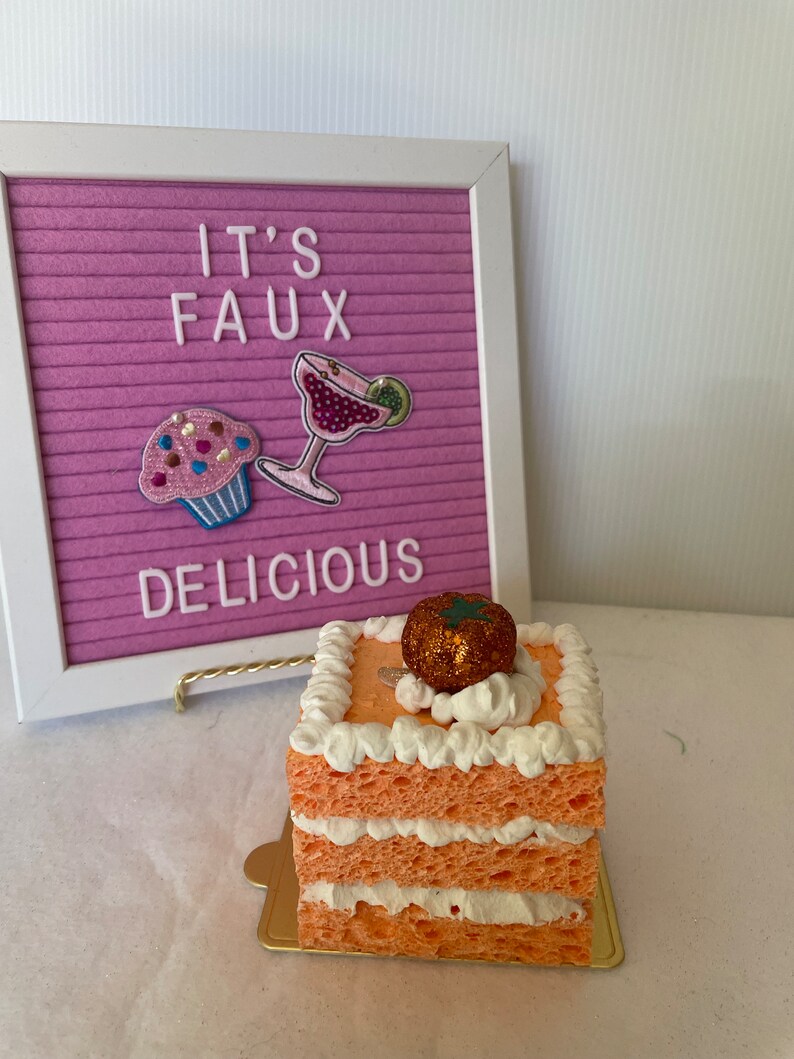 Its Faux Delicious Mini Sponge Cake - Etsy