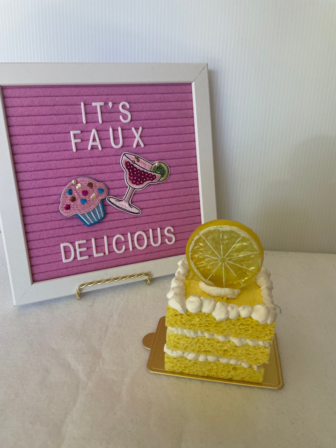 It’s Faux Delicious Mini Sponge Cake - Etsy