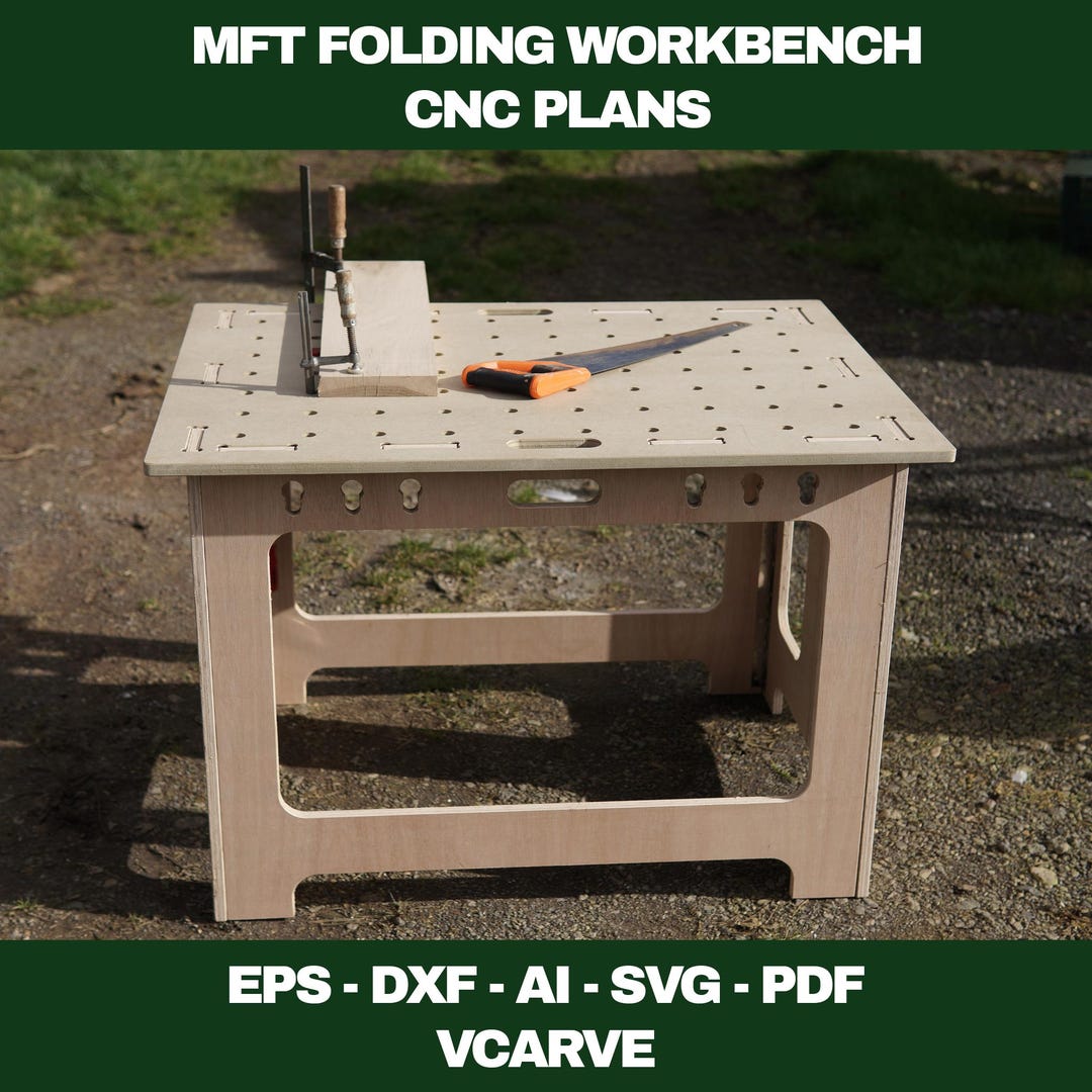 CNC MFT Workbench Portable Folding Plans for CNC Router - Etsy Australia