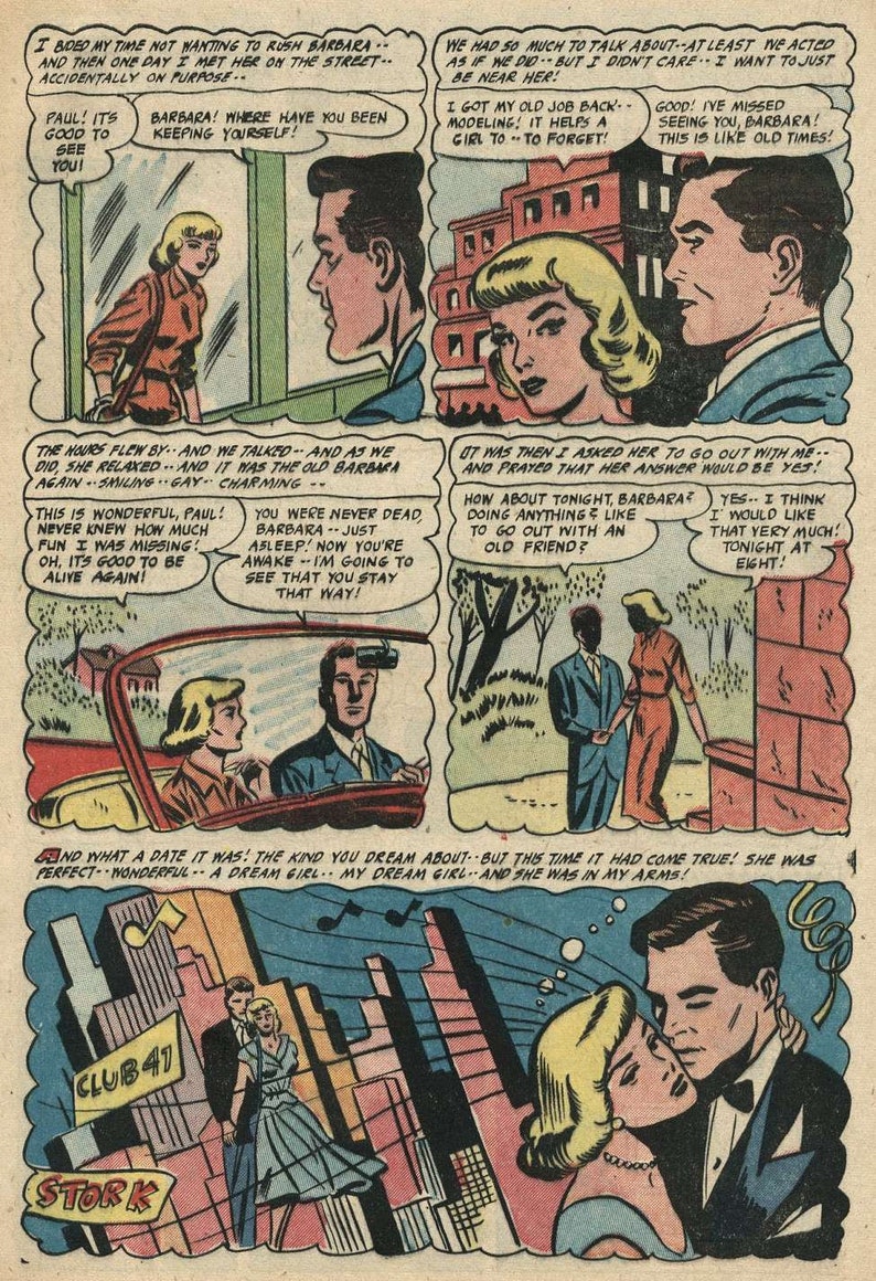 Diary Confessions No9 | Stanley Morse (key) | Vintage Romance Comic ...