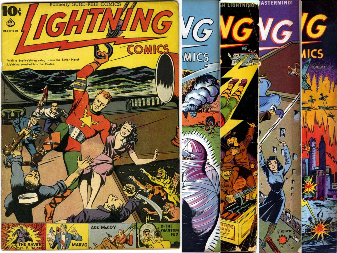 Lightning Comics Collection | Ace Magazines | December 1940 - June 1942 ...