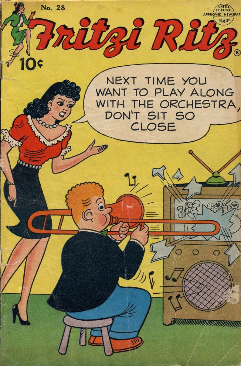 1953 Fritzi Ritz Comics Ebook Collection — Issues 27-36 (united ...