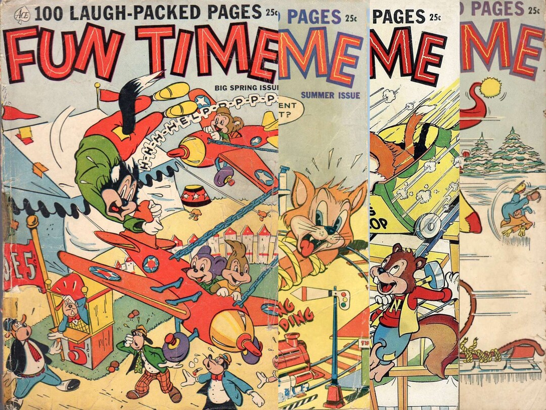 Fun Time Collection | Ace Magazines | April 1953 - December 1953 ...