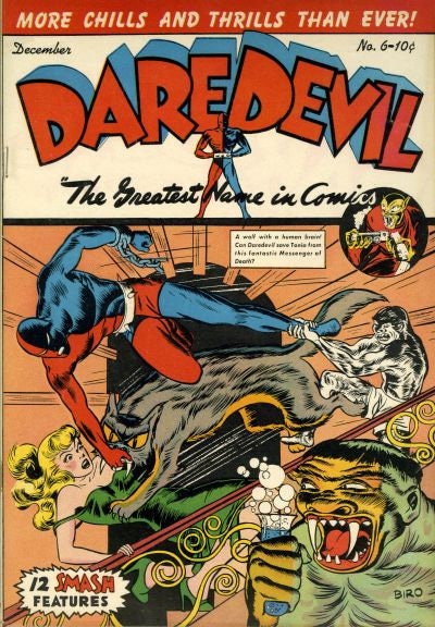 Daredevil Comics Collection Volume 1 of 5 | Lev Gleason / Comic House ...