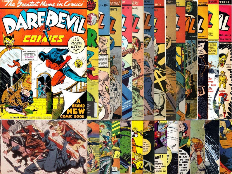 Daredevil Comics Collection Volume 1 of 5 | Lev Gleason / Comic House ...