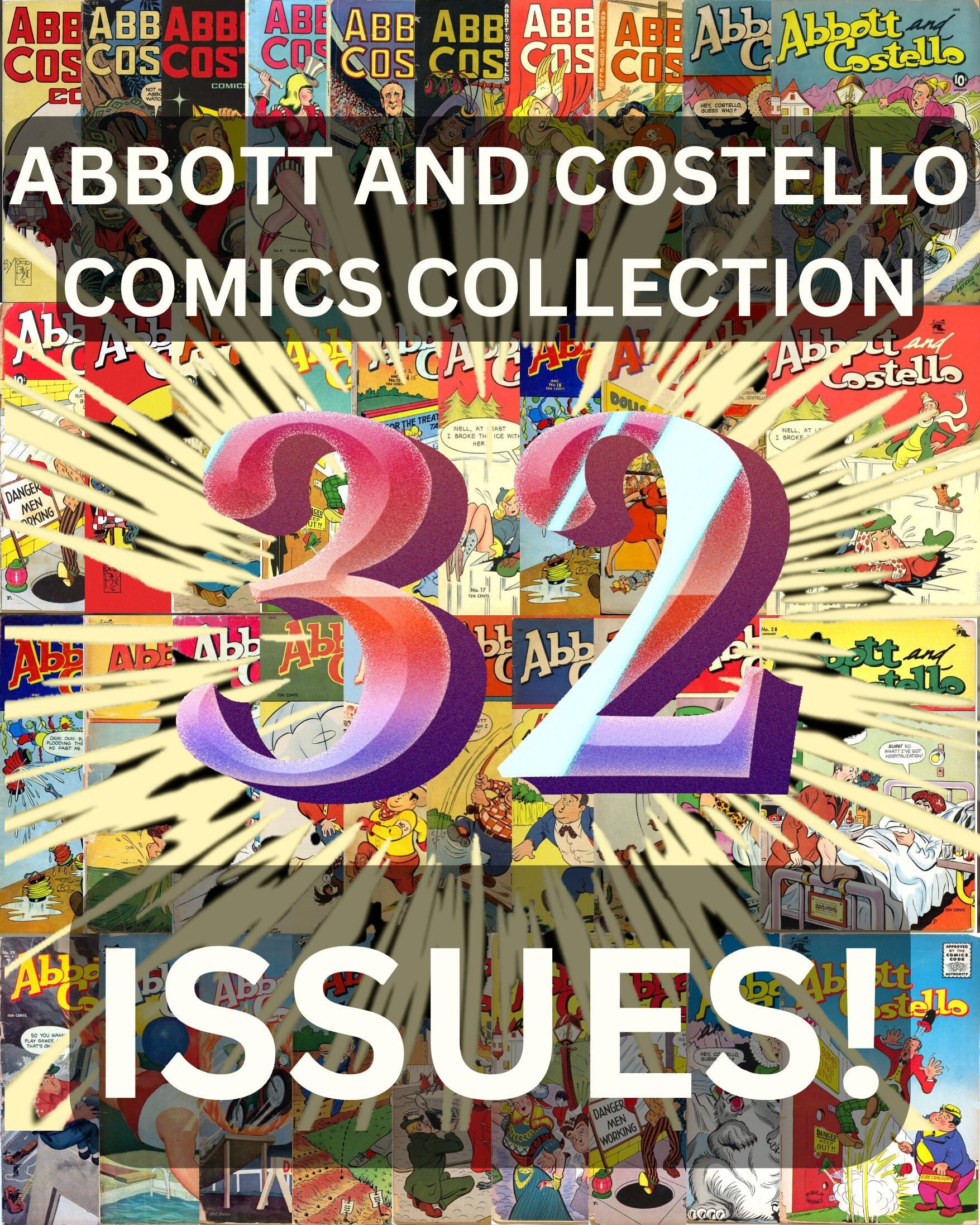 Abbott & Costello Full Collection | St. John | Vintage Comic | Feb 1948 ...