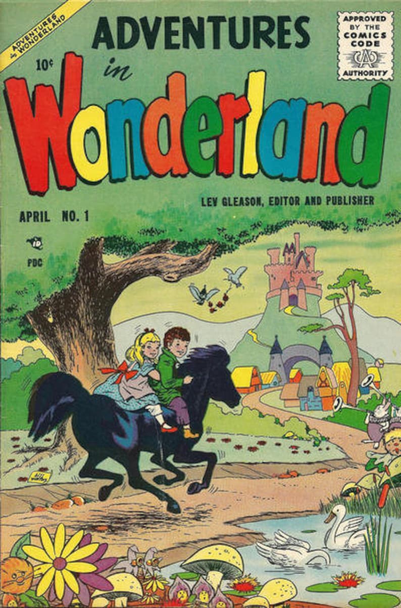 Adventures in Wonderland Collection | Lev Gleason | Vintage Adventure ...