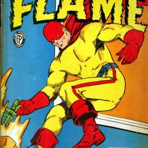 The Flame Vintage Comics Collection | Fox Feature Syndicate | 1940 ...