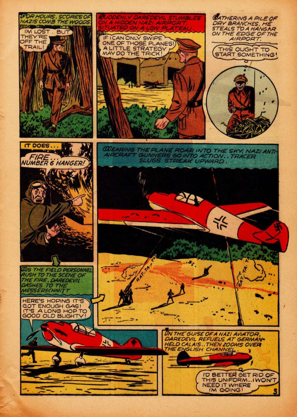 Daredevil Comics No1 | Lev Gleason / Comic House | 1941 | English ...