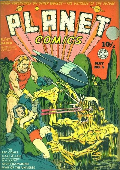 Planet Comics Collection Vol 1 of 3 | Vintage Sci-fi Comic Book | Jan ...