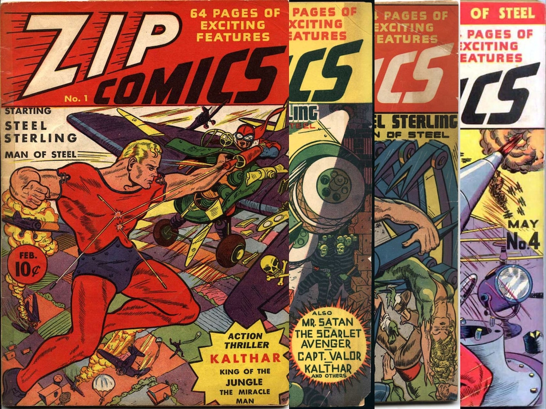 Zip Comics Collection | M. L. J. Magazines Inc. | February 1940 - July ...