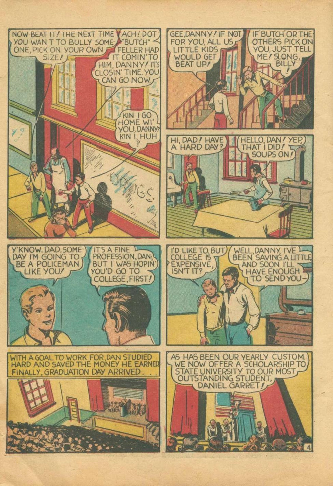 Blue Beetle 1 Fox Feature Syndicate Winter 1940 English Superhero ...