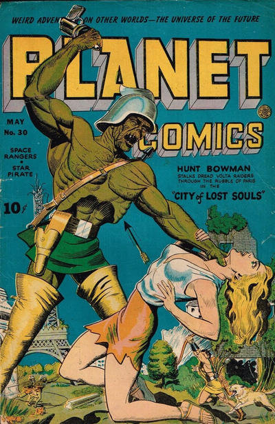 Planet Comics Collection Vol 2 of 3 | Vintage Sci-fi Comic Book | Sept ...