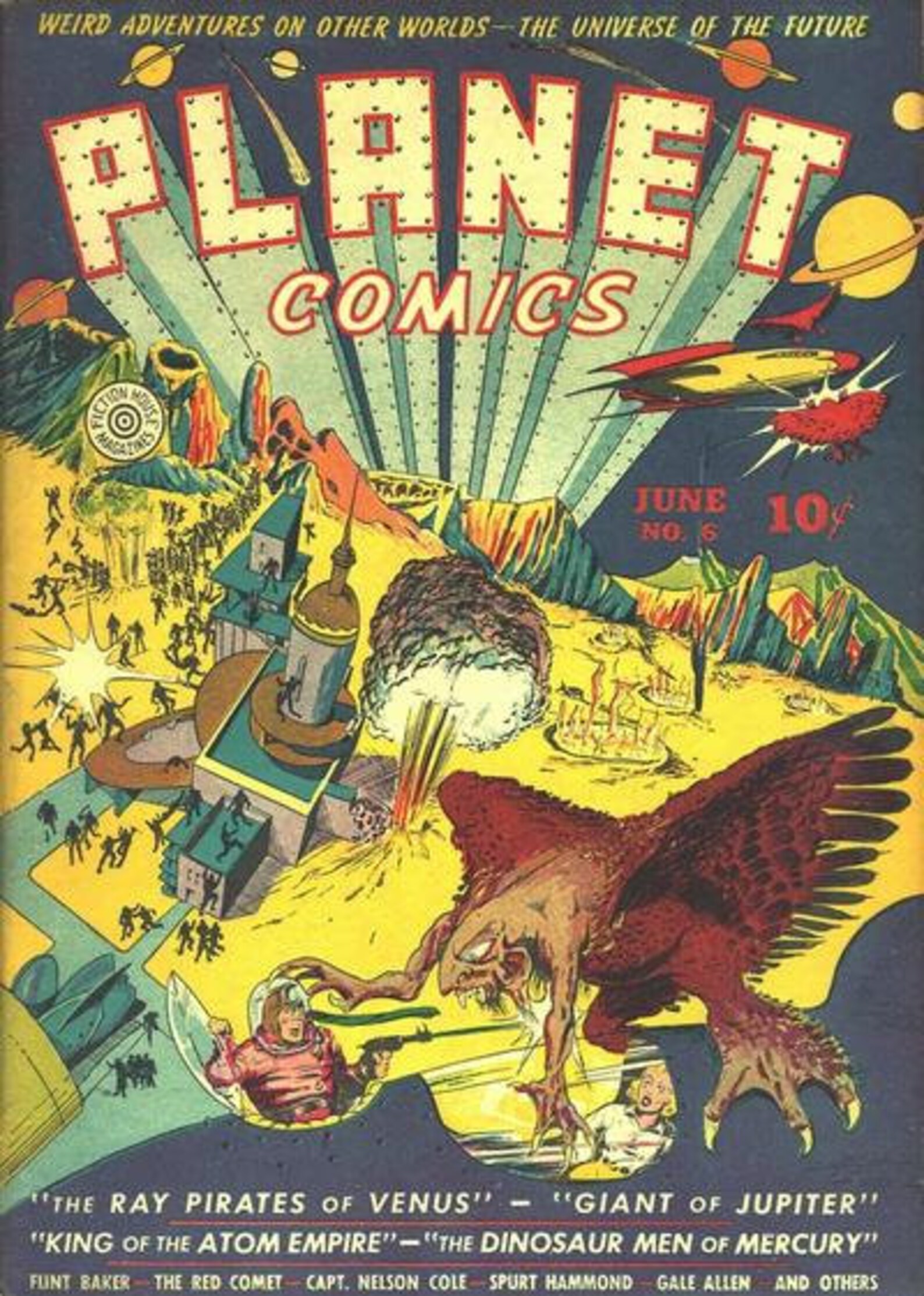 Planet Comics Collection Vol 1 of 3 | Vintage Sci-fi Comic Book | Jan ...