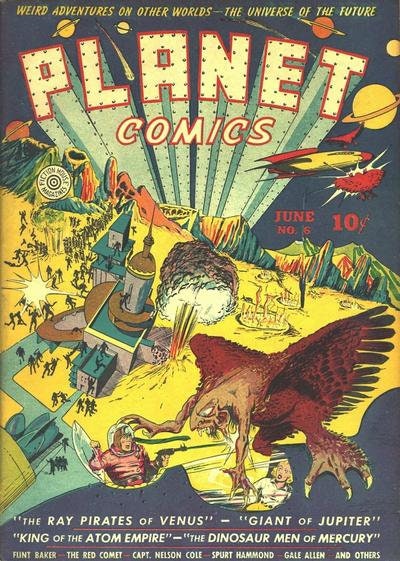 Planet Comics Collection Vol 1 of 3 | Vintage Sci-fi Comic Book | Jan ...