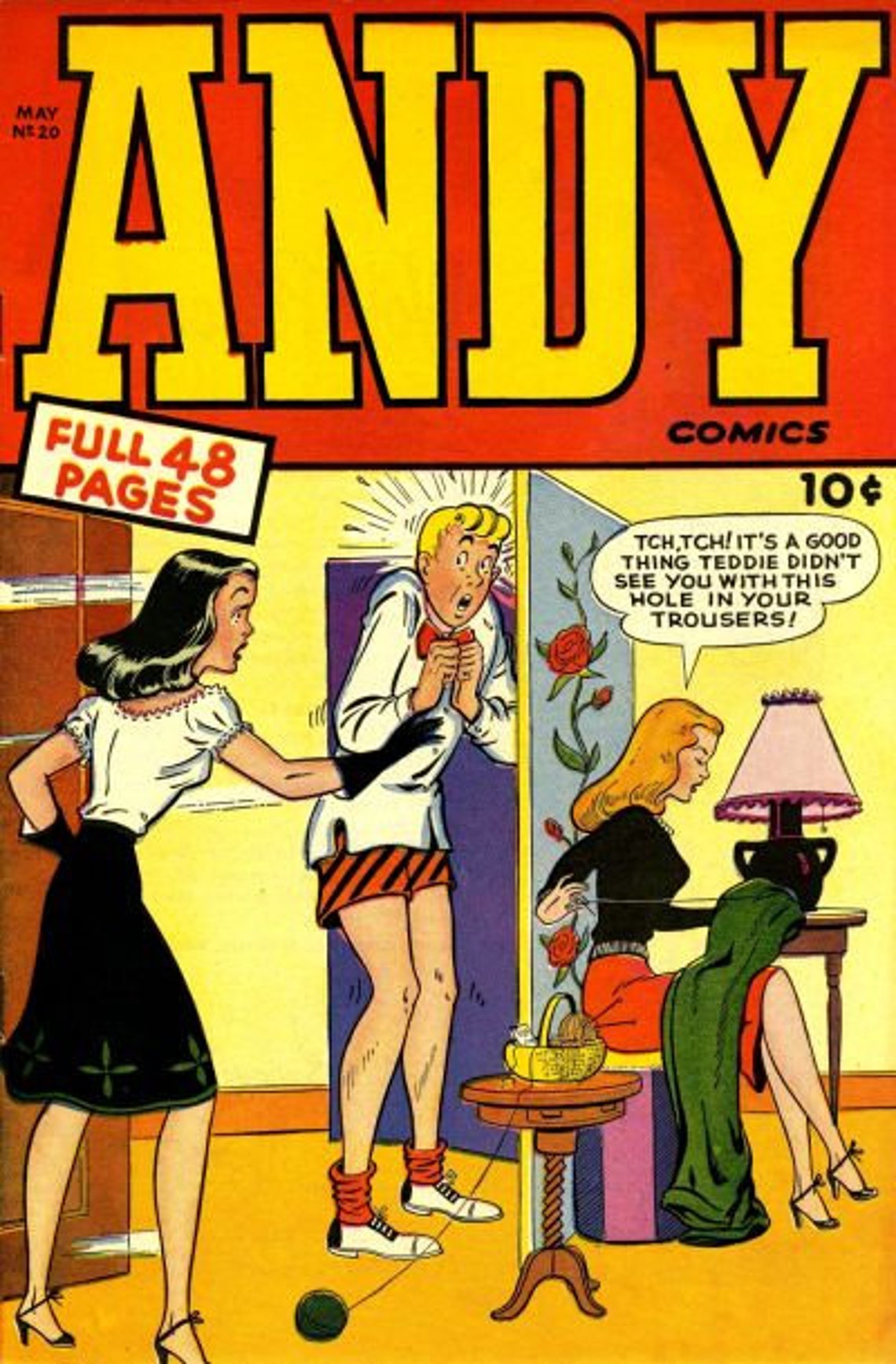 Andy Comics Collection | Ace Magazines | Vintage Humor Comic Book ...