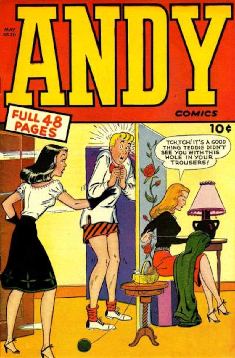 Andy Comics Collection | Ace Magazines | Vintage Humor Comic Book ...